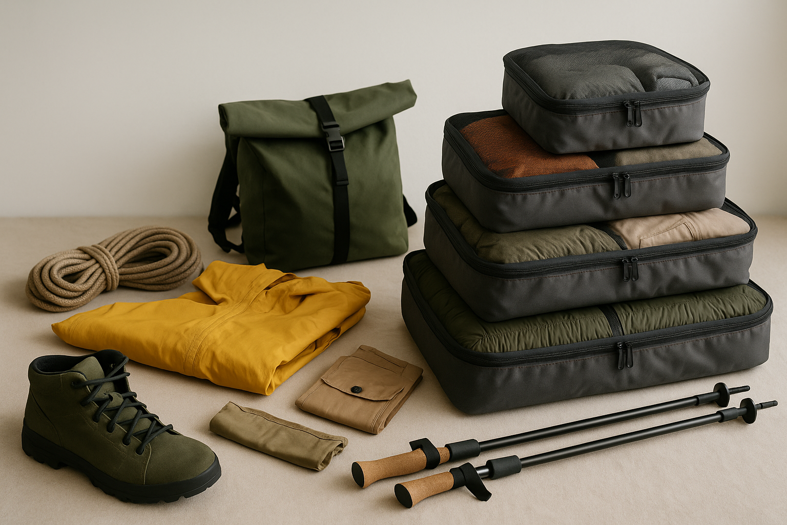 Can packing cubes help organize gear for adventure or hiking trips ...